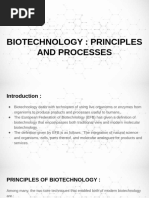 Biotechnology Principles and Processes - Notes | PDF | Molecular ...