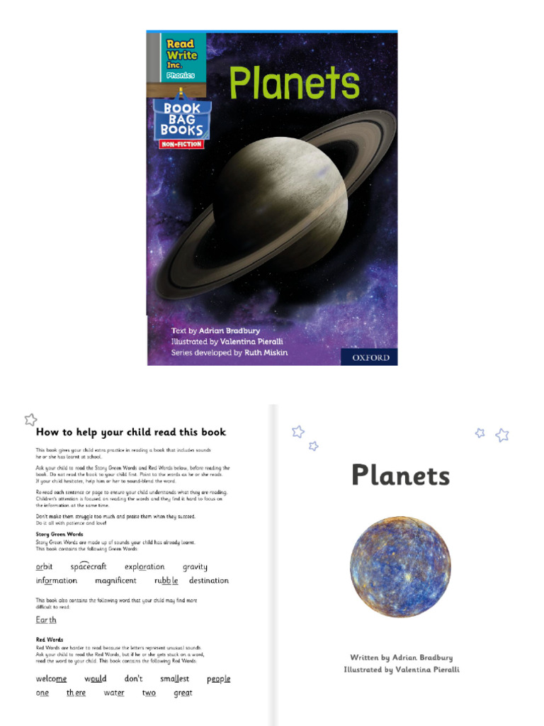 Planets - Non Fiction 5to | PDF