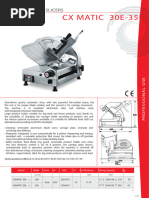 Deli Slicer Thickness Settings Guide | PDF | Delicatessen | Restaurant ...