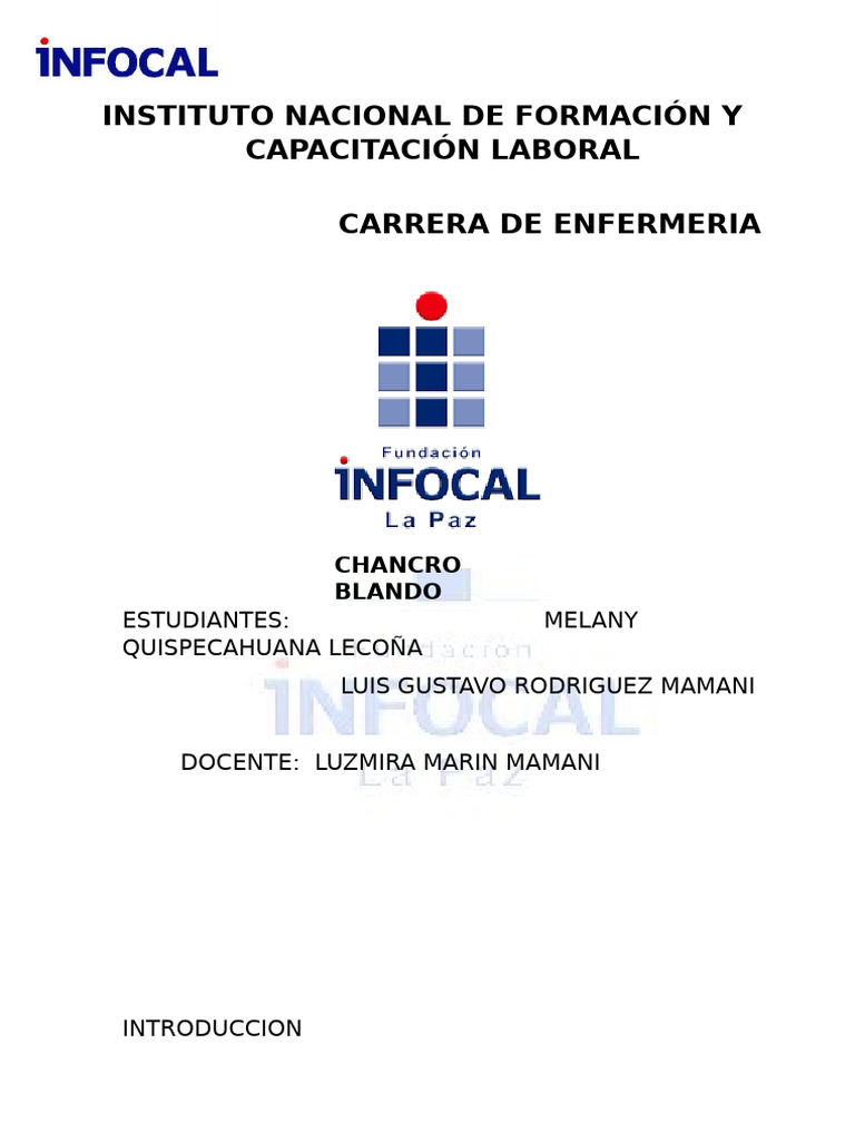 Chancro Blando: Guía para Estudiantes de Enfermería | PDF