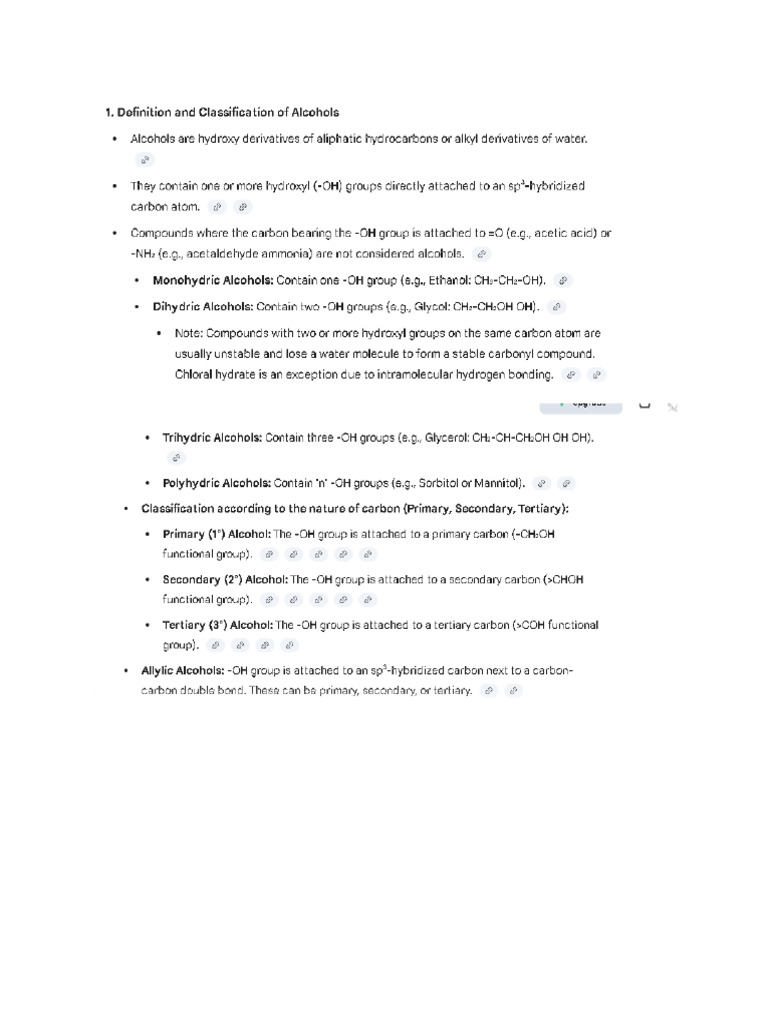 Alcohols Cee | PDF
