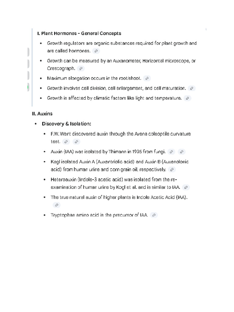 Plant Growth Hormone and Photoperiodism Cee | PDF