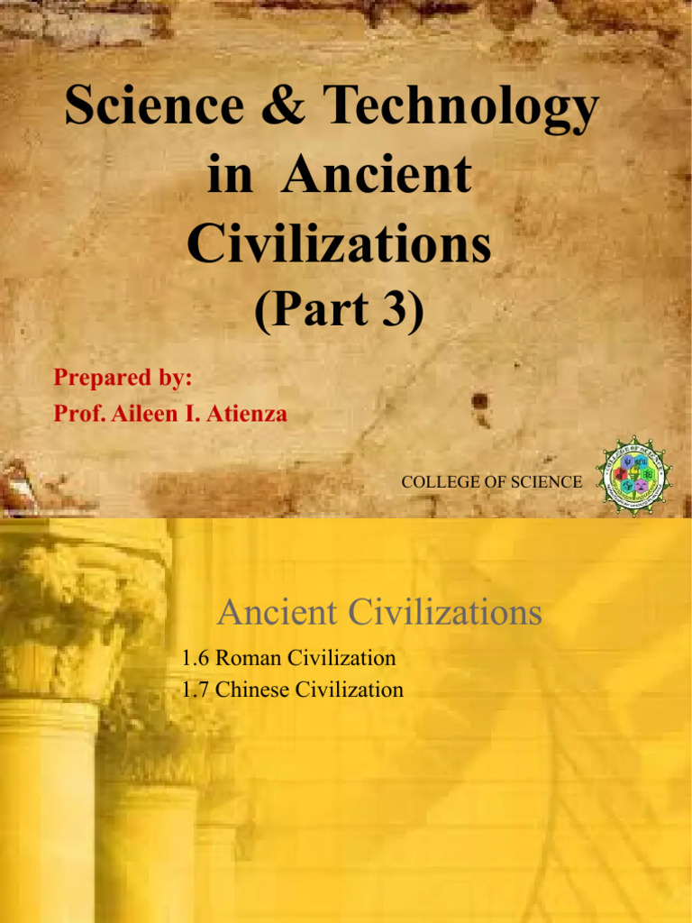 Ancient Roman and Chinese Civilizations | PDF