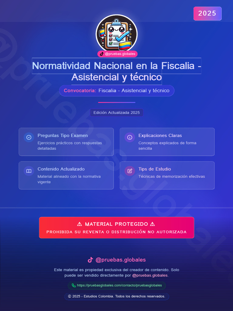 Normatividad Nacional en La Fiscalia - Asistencial y Tcnico | PDF | Justicia | Crimen y violencia