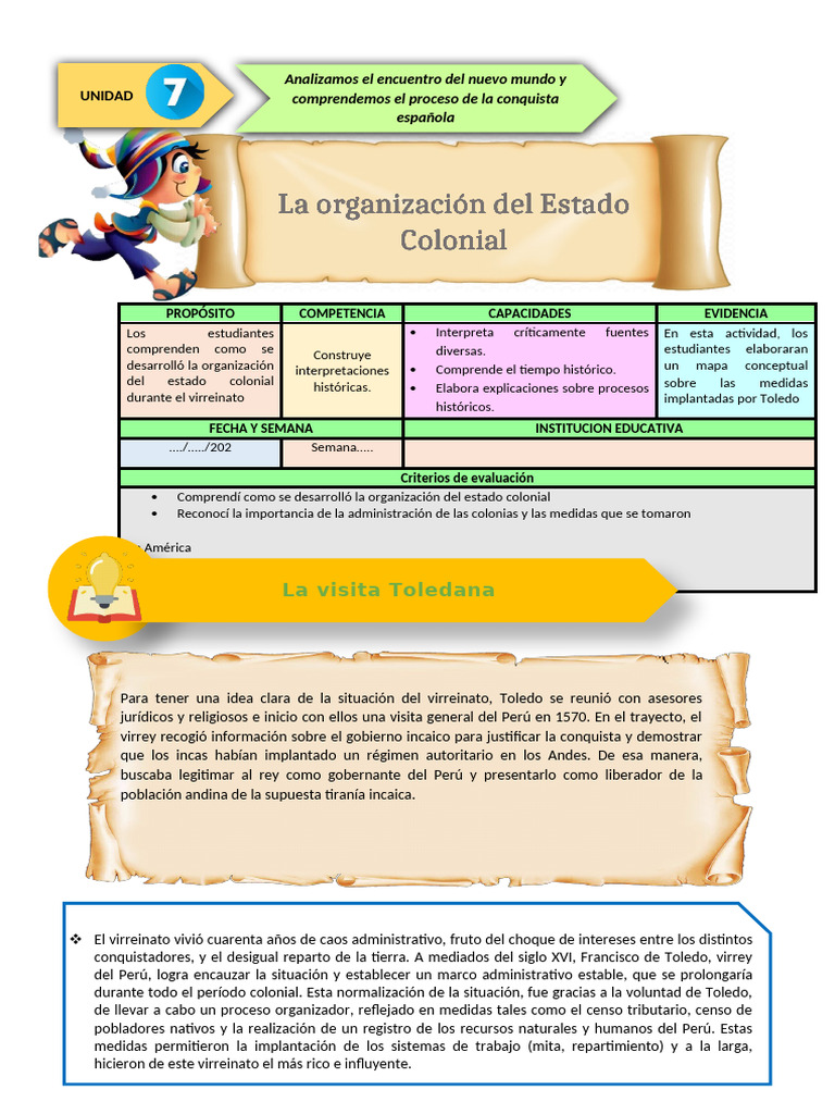 Ficha de Actividad Ccss 2do-Semana 5 (Recuperado Automáticamente) | PDF | Imperio español ...