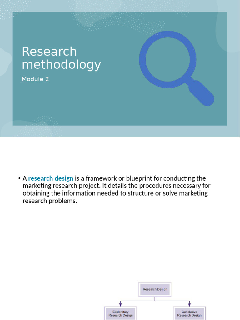 Research Methodology Module 2 | PDF | Experiment | Survey Methodology