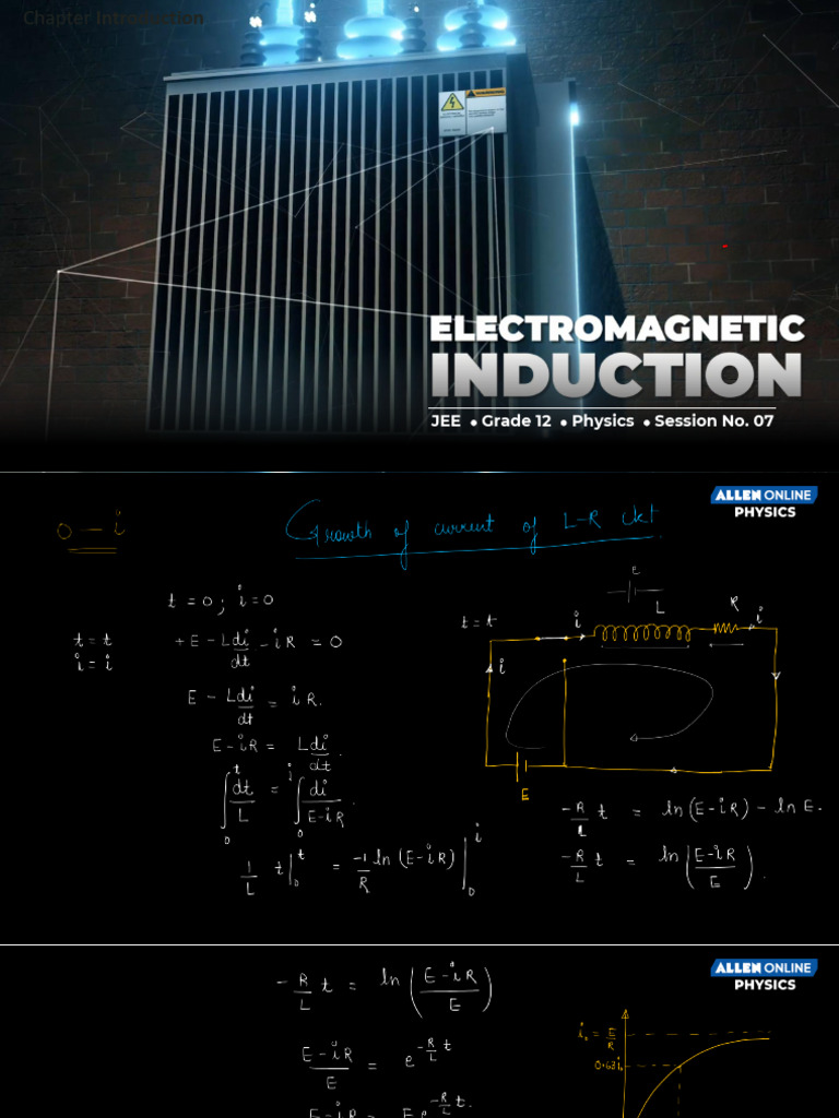 JEE Grade 12 Physics Session No. 07 | PDF