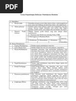 Template Modul Ajar Pembelajaran Mendalam - Certdev | PDF