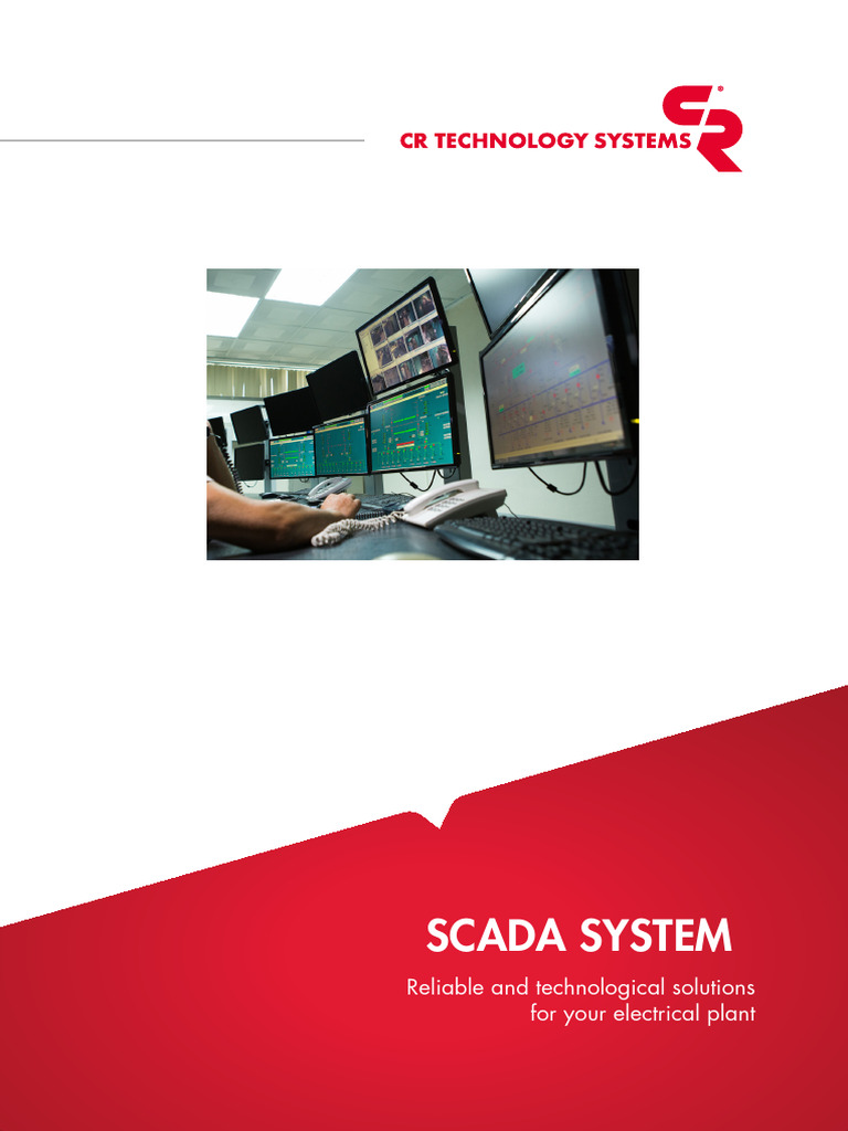 SCADA System for Electrical Plants | PDF | Programmable Logic ...