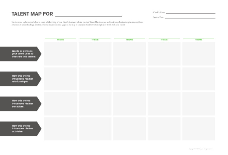 CCM - T3-Talent Map Tool | PDF