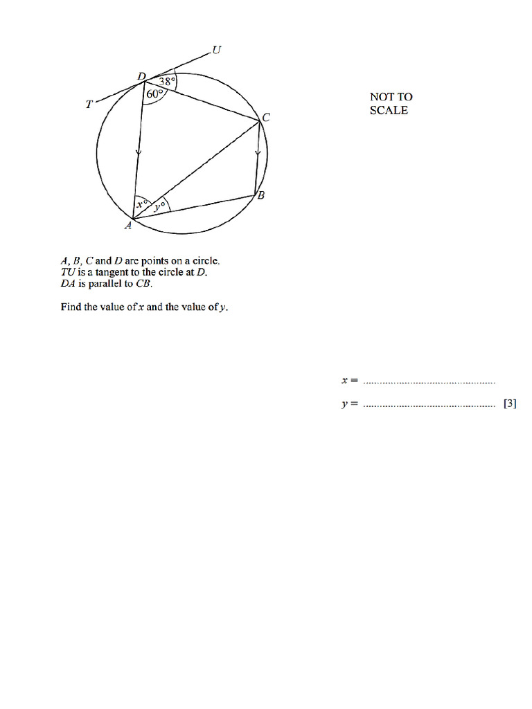 Angle Properties Worksheet | PDF
