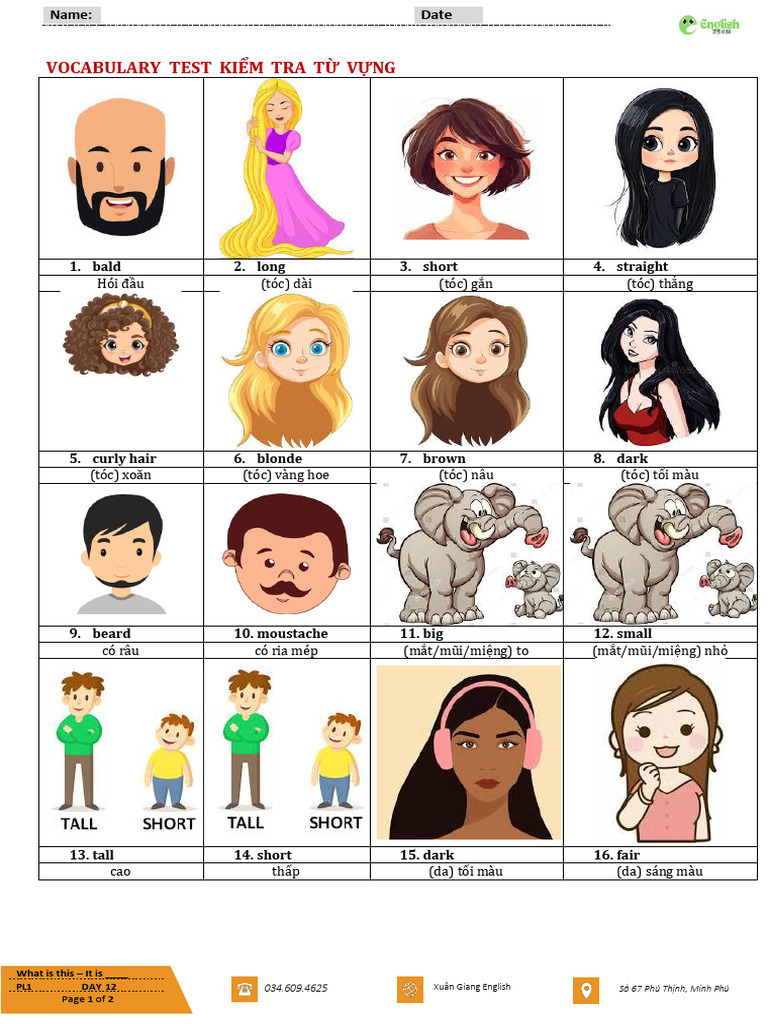 What Is This (UNIT 3 Fam&Friends 1) - Describe | PDF