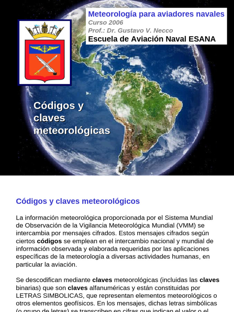Códigos METAR en Meteorología Aviación | PDF | Meteorología | Tormentas