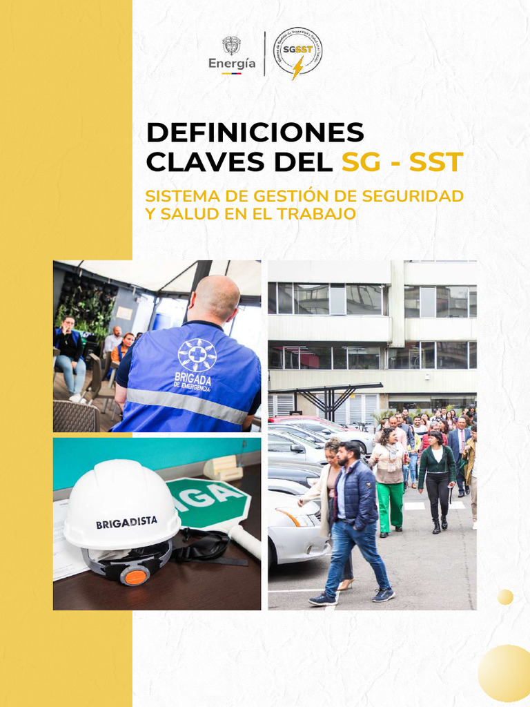 Definiciones Clave del SG-SST | PDF | La seguridad