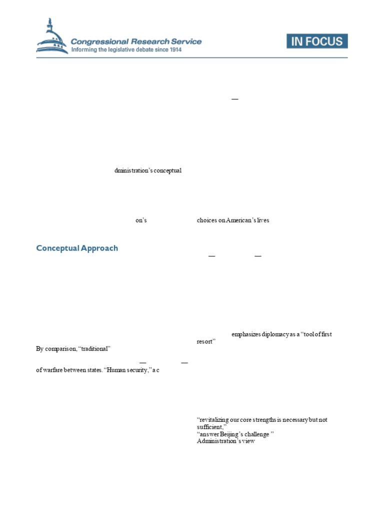 Biden's Interim National Security Guidance | PDF | National Security ...