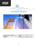 TPC Calculation for Ship Stability | PDF | Buoyancy | Density