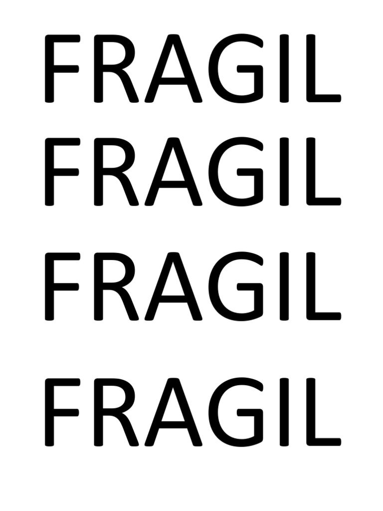 Fragil | PDF