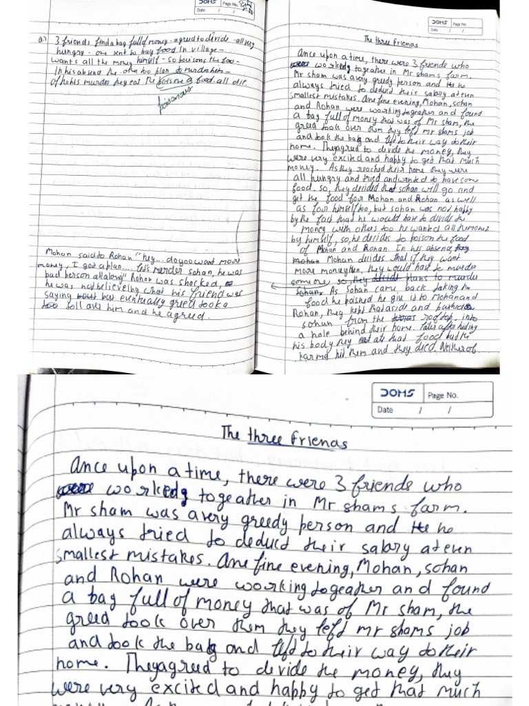 Story Writting.aditi | PDF