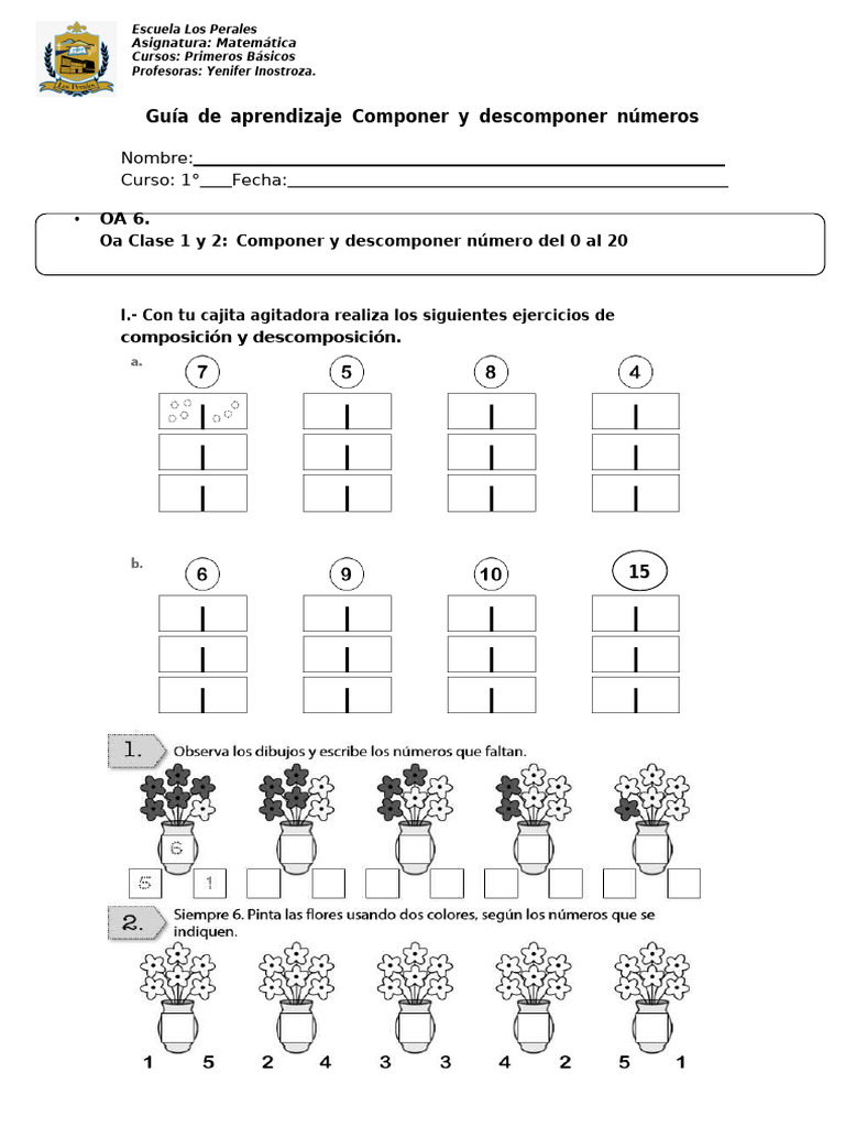 componer y descomponer | PDF