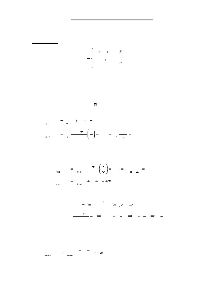Análisis de funciones y asíntotas en matemáticas | PDF | Integral ...