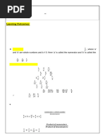 Bodmas Fractions | PDF