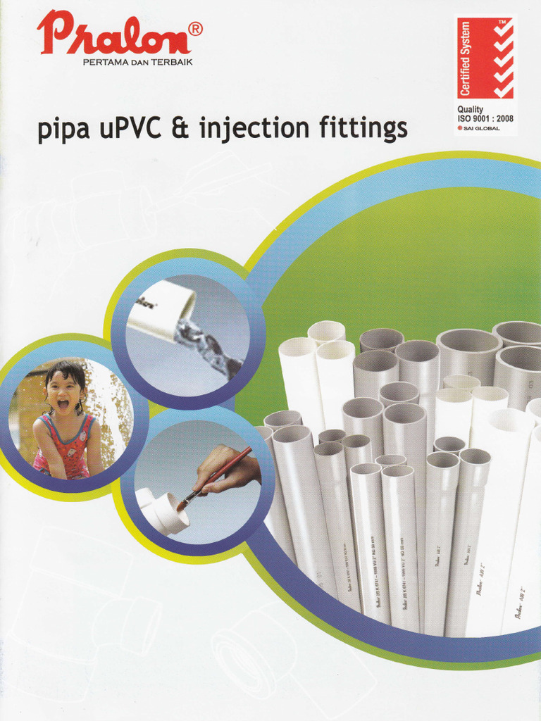 Katalog Pipa PVC Pralon dan Spesifikasi | PDF