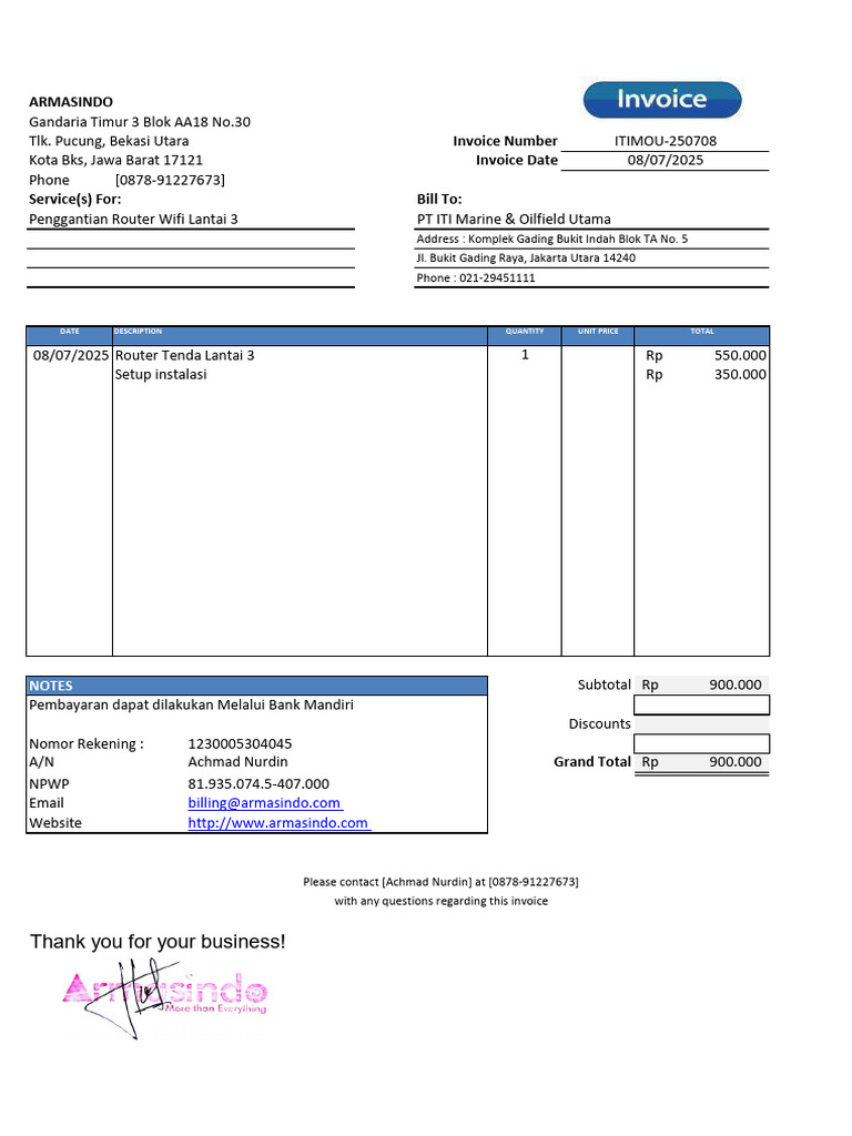Invoice Router | PDF
