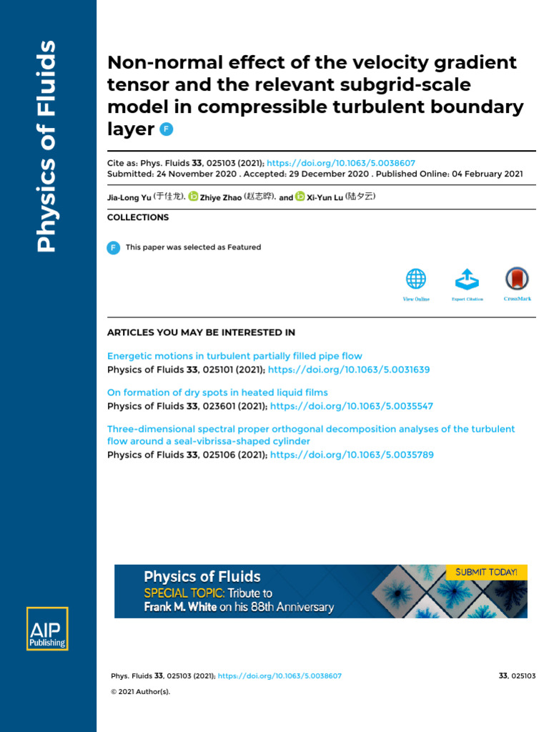 Non-normal Effect of the Velocity Gradient Tensor and the Relevant Subgrid-scale Model in ...