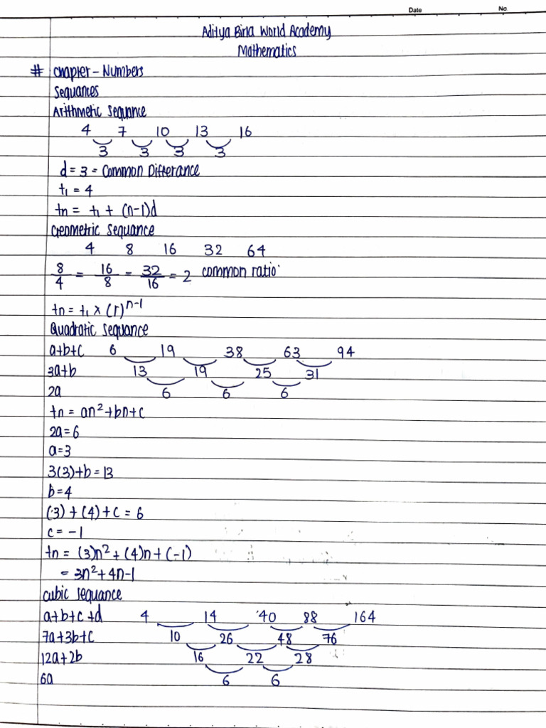 Mathematics Concepts | PDF