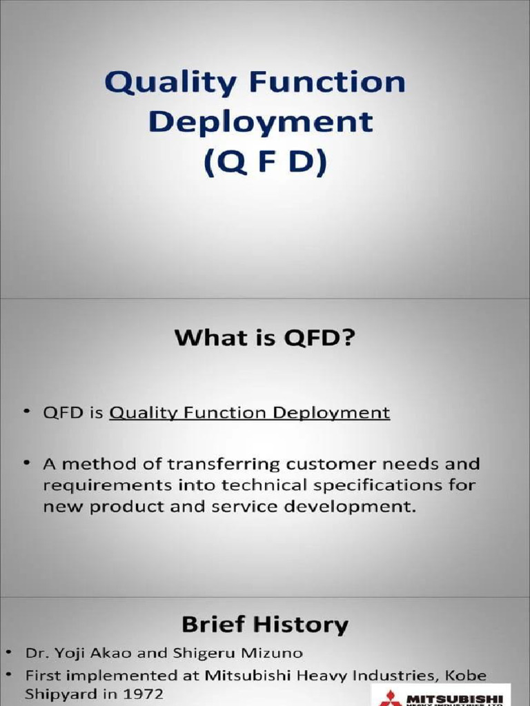 QFD.pptx | PDF