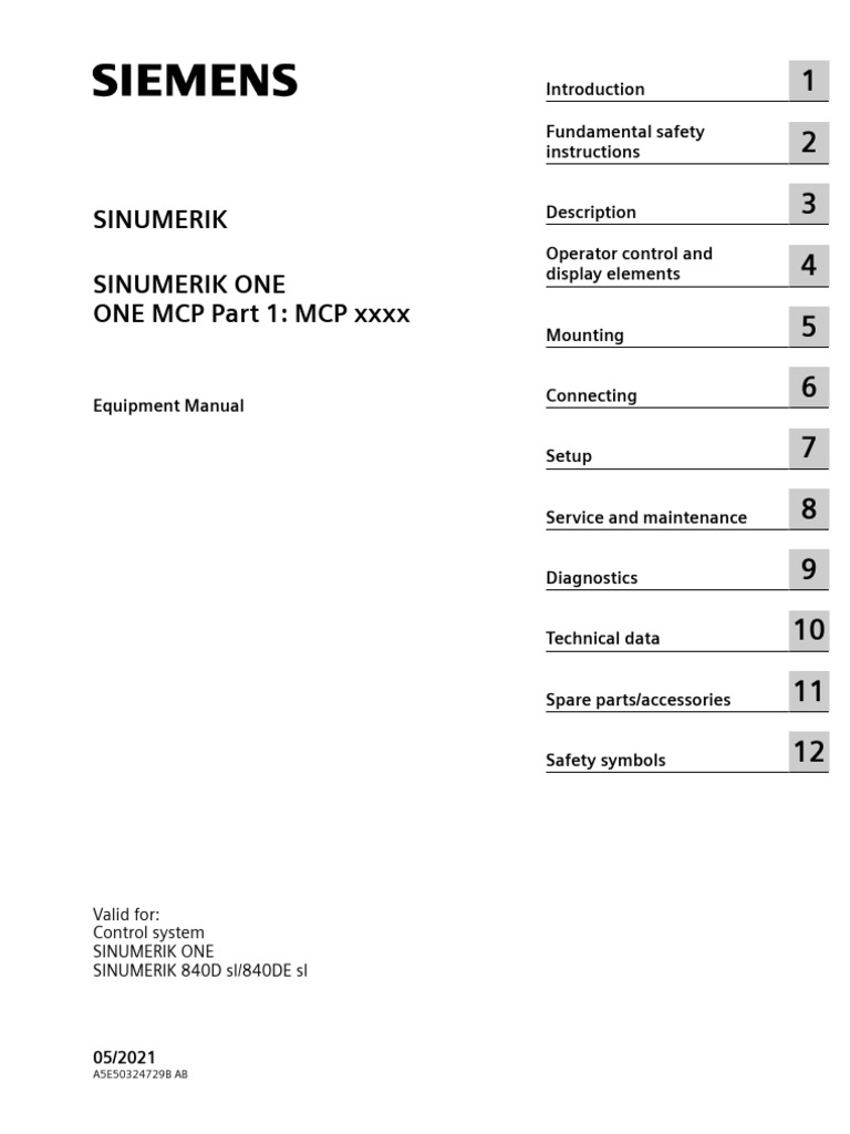840Dsl Modular MCPs Part 1 MCP XXXX Equip Man 0521 en-US | PDF | Electrostatic Discharge ...
