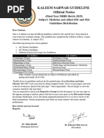 Final Year MBBS Video Lectures Links (Version - 1) | PDF | Medical Education | Health Care