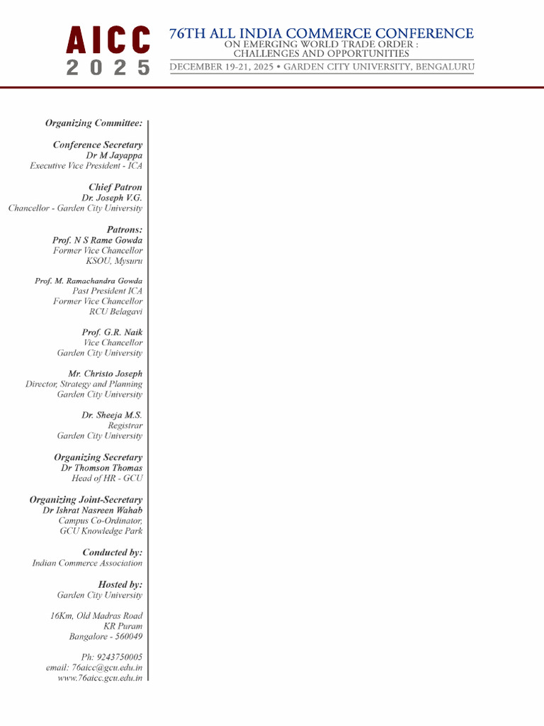 AICC Letter Head | PDF