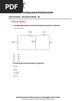 VEDA IIT Exam Sample Questions 2025 | PDF
