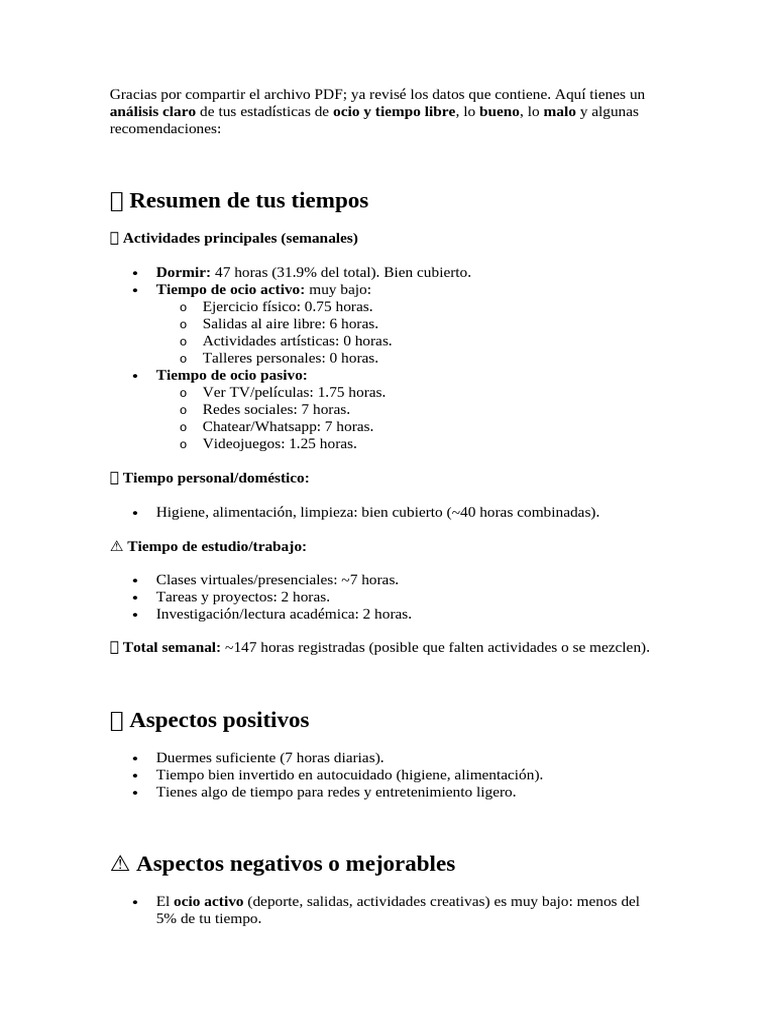 Taller de Ocio y Tiempo Libre PDF | PDF | Ocio
