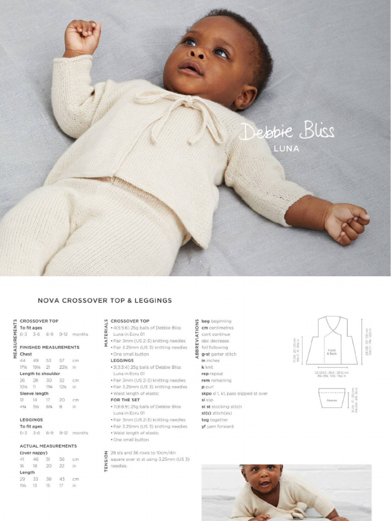 DB Luna Cardi and Pants 0-12m K | PDF