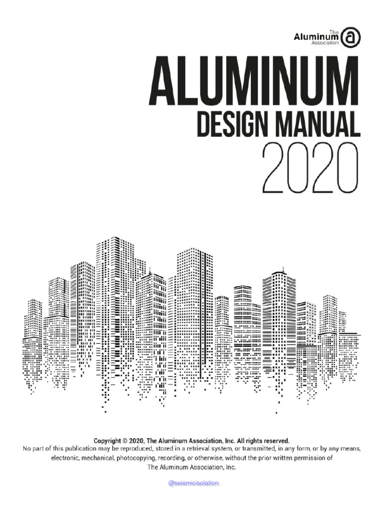 Aluminum Design Manual 2020 | PDF