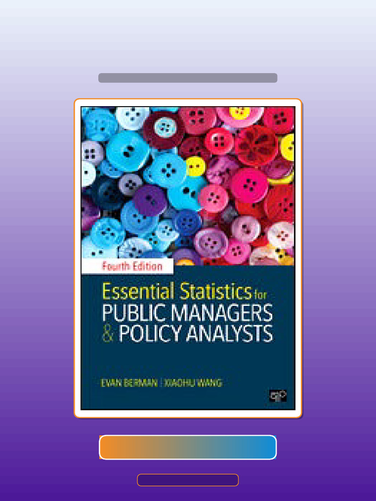Essential Statistics for Public Managers and Policy Analysts 4th ...