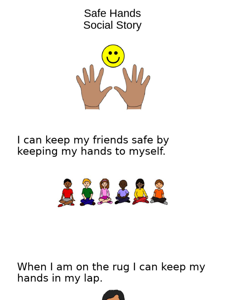 Safe Hands Social Story | PDF