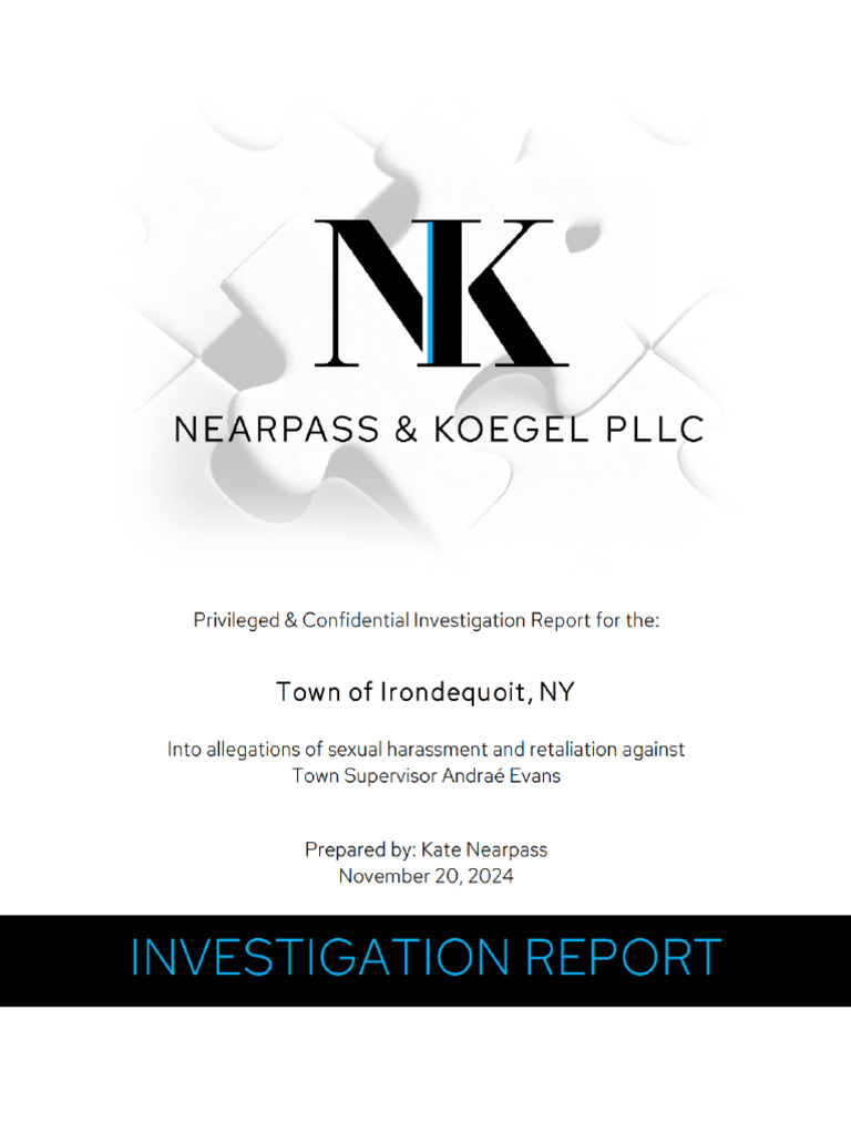 Evans Nearpass Report | PDF | Sexual Harassment