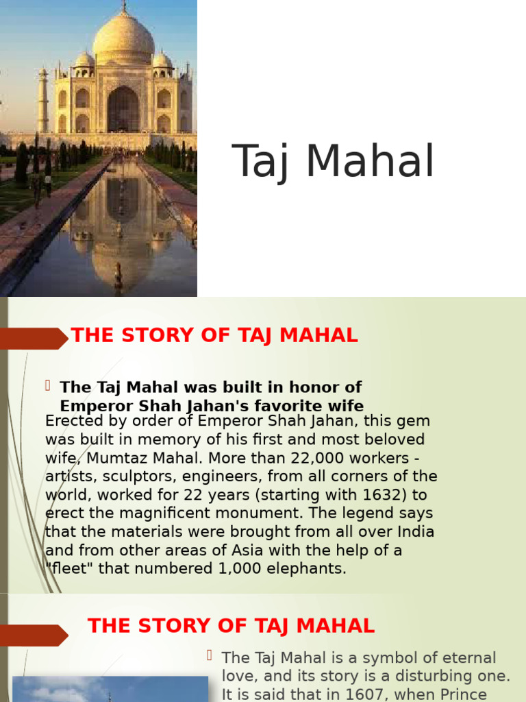 Taj Mahal | PDF