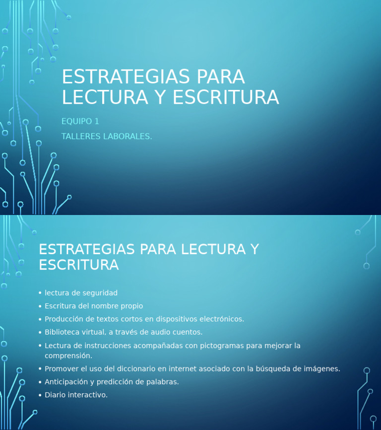 Estrategias Efectivas para Lectura y Escritura | PDF