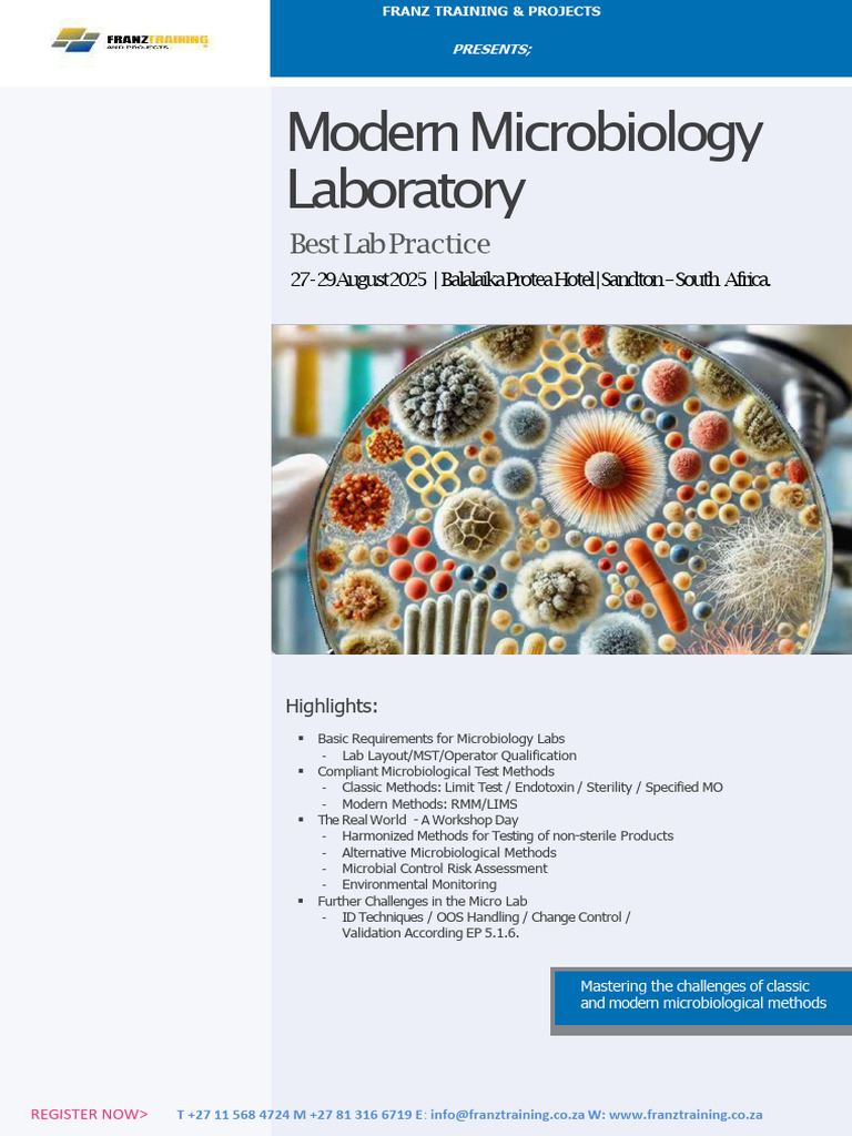 Microbiology Lab Workshop: Best Practices | PDF | Disinfectant ...