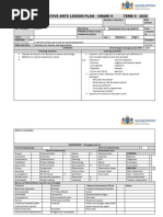 Grade 5 2025 Creative Arts Term 3 | PDF | Learning | Cognition