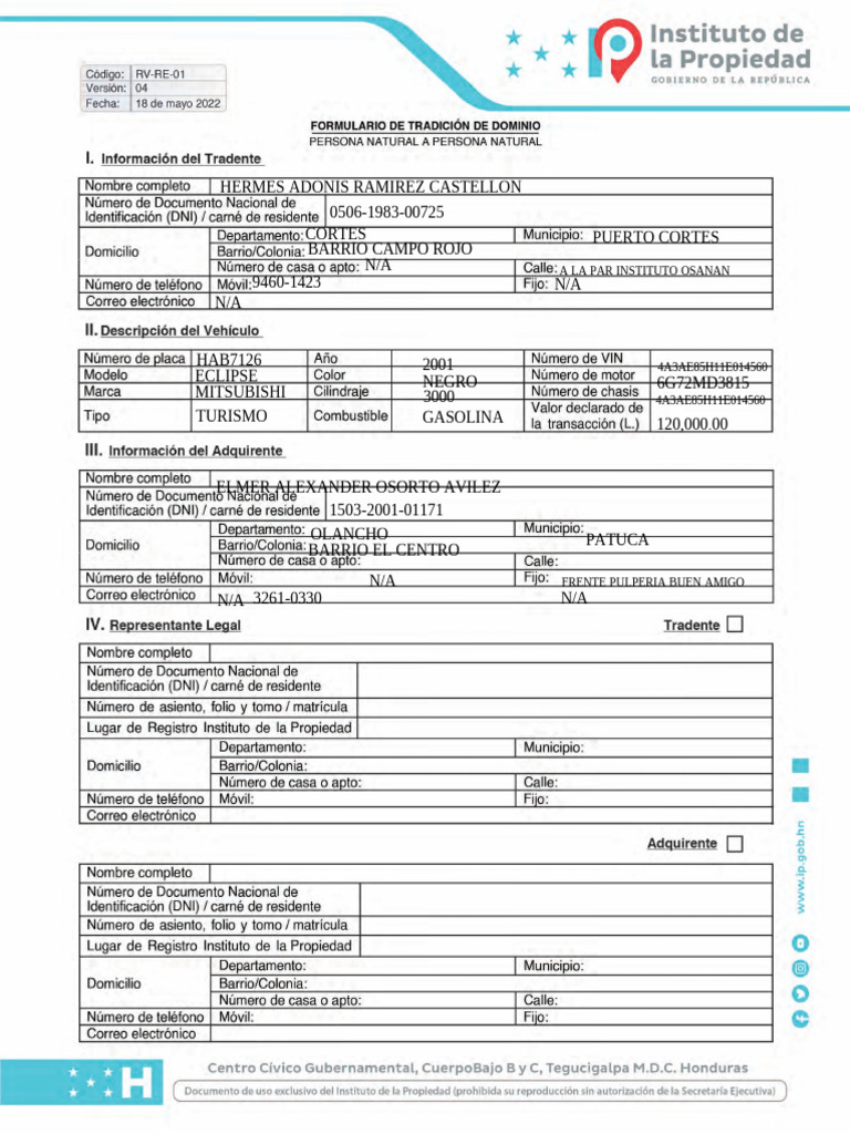 RV Re 01 | PDF
