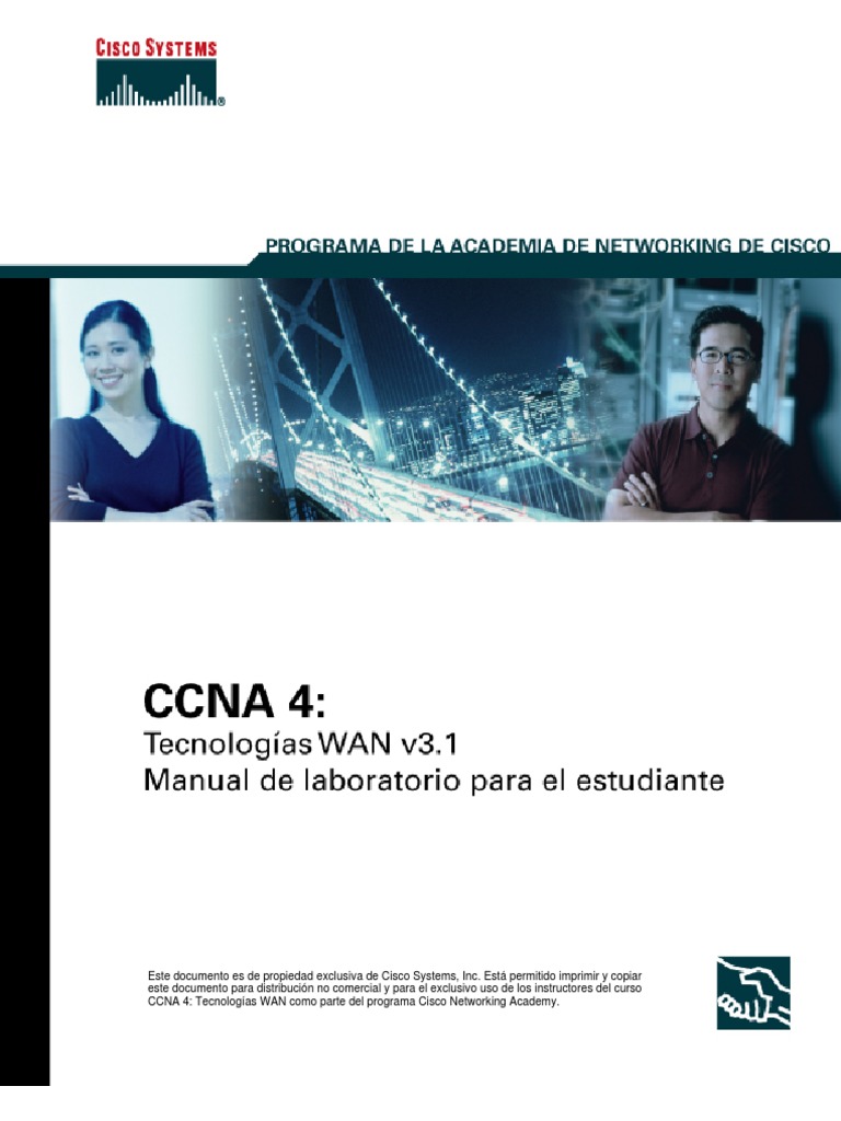 Manual de Laboratorio CCNA4 | PDF | Enrutador (Computación) | Dirección IP