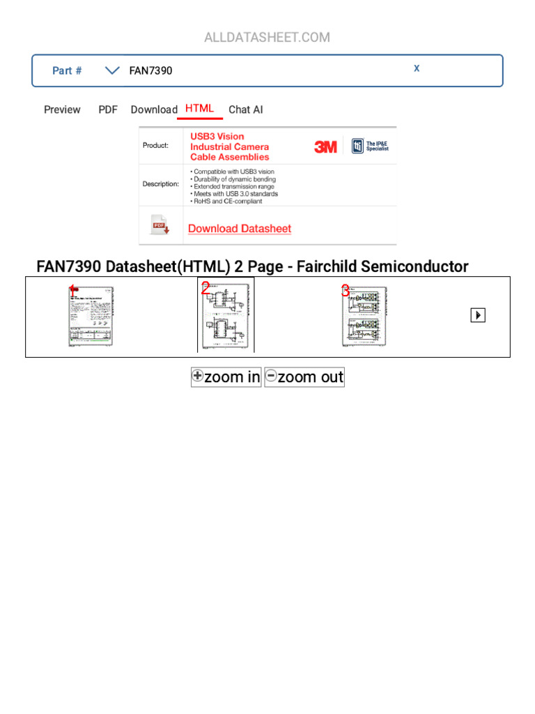 FAN7390 Datasheet (2 - 15 Pages) FAIRCHILD - High-Current, High & Low ...