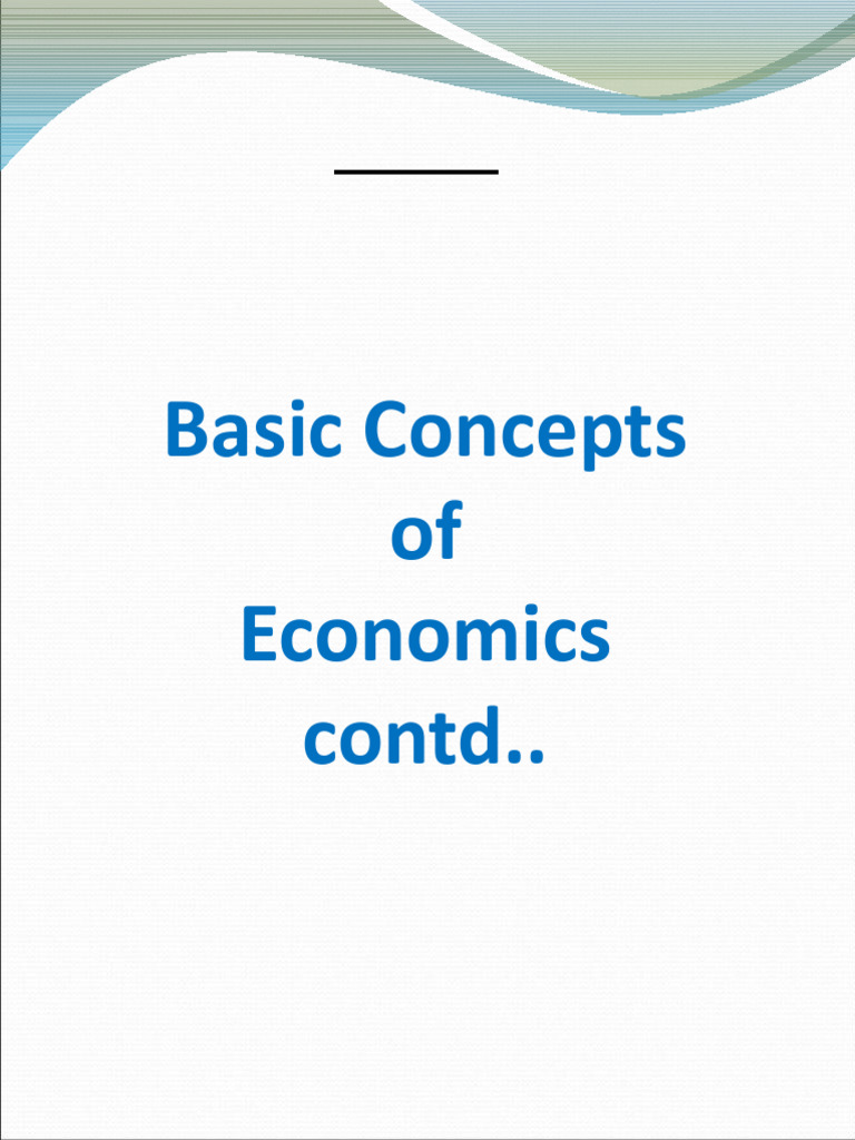 Lesson 7 - Basic Concepts | PDF | Business Cycle | Wealth