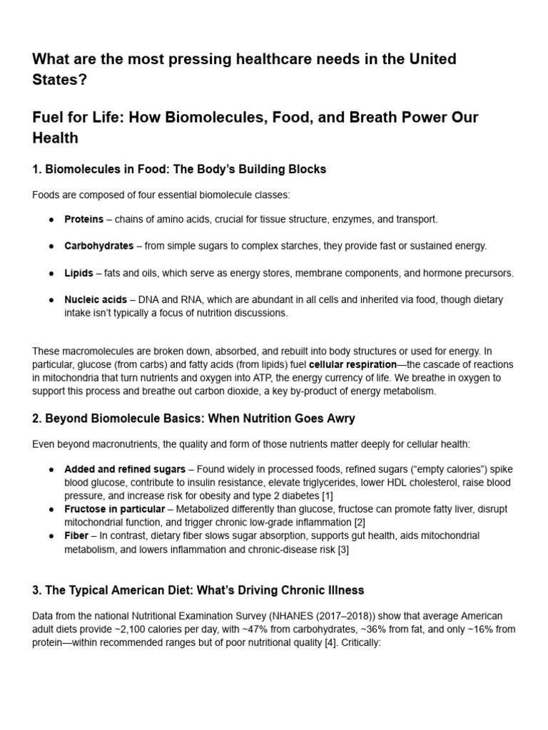 Biomolecules and Nutrition | PDF | Carbohydrates | Food Energy