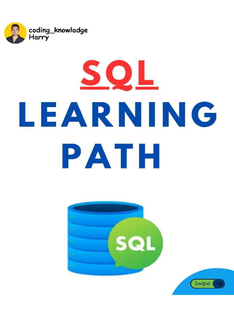 SQL Learning Path 1741807307 | PDF